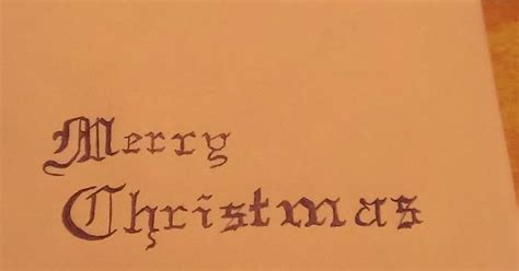 My First Attempt At Calligraphy Imgur