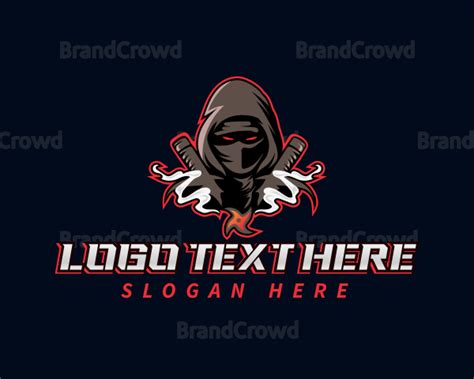 Ninja Shadow Gaming Logo Brandcrowd Logo Maker