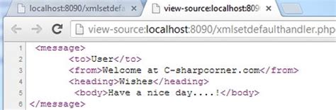 Xml Parser Function In Php Part 4
