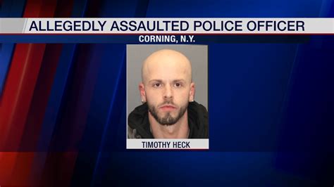 Addison Man Arrested After Allegedly Assaulting Corning Police Officer