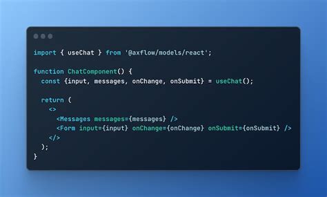 Axflow Models The Best Way To Build Llm Applications In Typescript