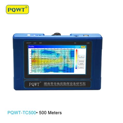 Ground Water Detection Machine Colourful Geoelectrical Mapping 150m Deep Underground Water