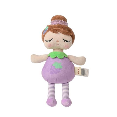 Boneca Angela Fruta Uva 33cm Toyoca Brinquedos
