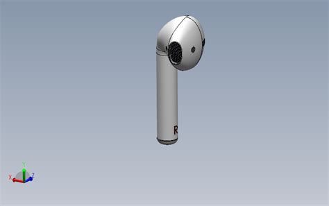 苹果 IPHONE 耳机 SOLIDWORKS 2007 模型图纸下载 懒石网
