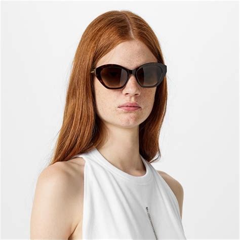 Alexander Mcqueen Cat Eye Sunglasses Women Havana Flannels