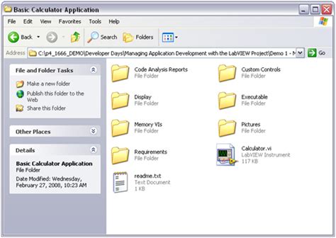 Project Folder Uses Agilefasr
