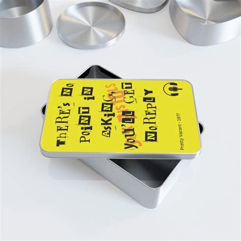 Sex Pistols Pretty Vacant Tin Box Numonday