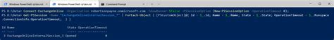 powershell remote session getting disconnected with below error in