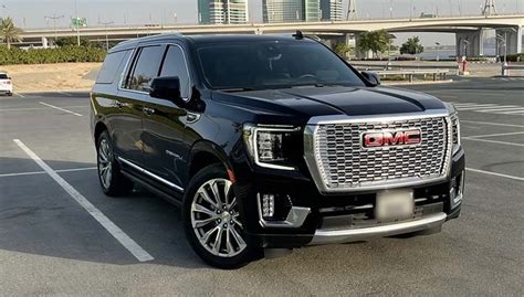 GMC Yukon Denali 2022 Rental In Dubai X Car Rental