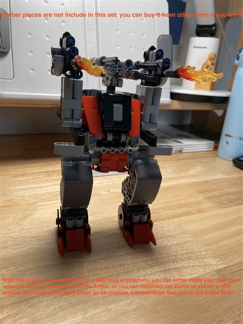 My Own Lego Moc War Robots Titan Arthur If You Like My Creation