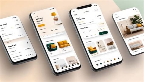 Premium Photo Furniture Shopping App Ui Kit