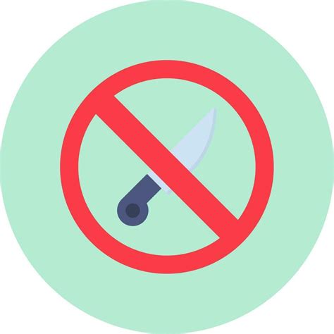 No Knife Vector Icon 32735812 Vector Art At Vecteezy