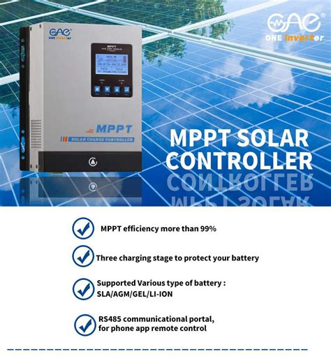 China Customized 60a Mppt Solar Controller 96vdc Manufacturers Suppliers Factory Buy