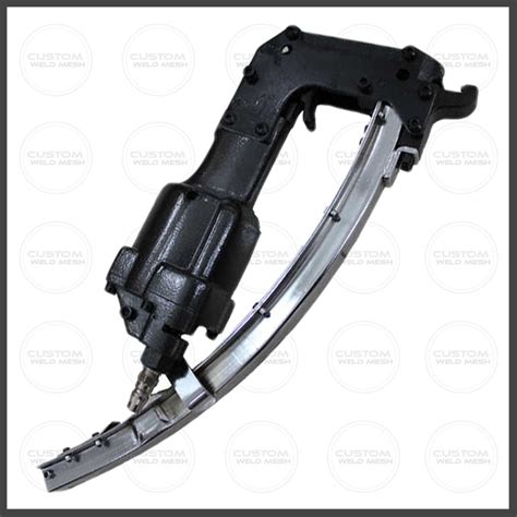 Pneumatic Clinch Clip Tool For Hr Clp 13 Clips Custom Weld Mesh