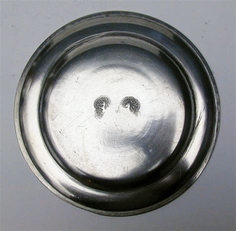 A Mint Single Reed Rim Plate By Edward Danforth