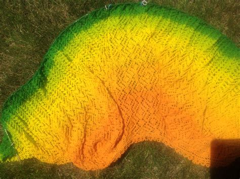 Gradient Knitting Before Knitting Was Cool