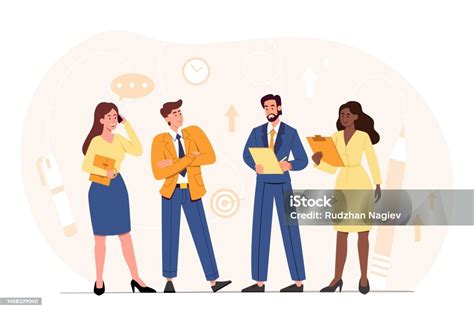 Business Team Ready For Work Stock Illustration Download Image Now