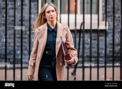 Downing Street London Uk 28th November 2023 Laura Trott Mbe Mp