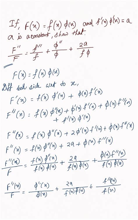 Update Ans Class 12 2nd Order Derivative Question 101
