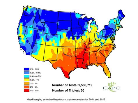 Companion Animal Parasite Council Heartworm