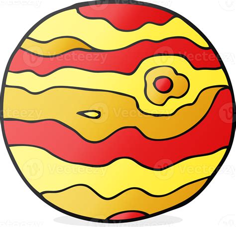 Hand Drawn Cartoon Alien Planet 40564082 Png