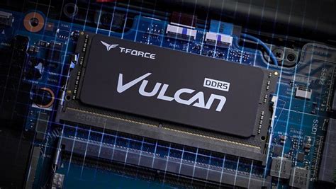 Teamgroup выпускает память T Force Vulcan Ddr5 для игровых ноутбуков