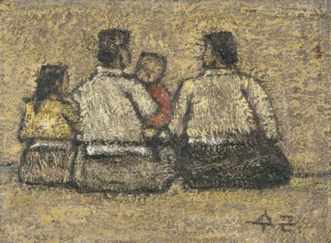 양구군립박수근미술관 박수근 화백 1956년작 가족 내년 전시
