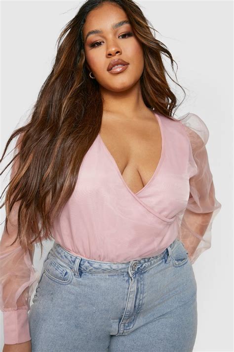 Plus Size Bodysuits Boohoo