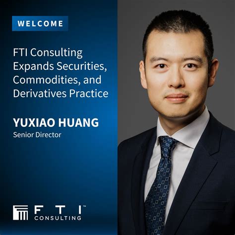 Were Thrilled To Welcome Yuxiao Huang As A Senior Director To Our