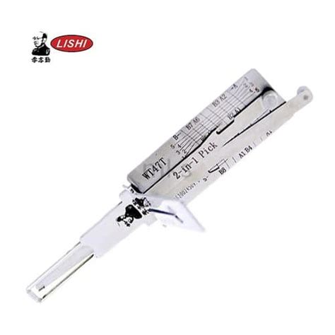 Original Lishi WT47T Saab 2 In 1 Pick Decoder My Key Supply