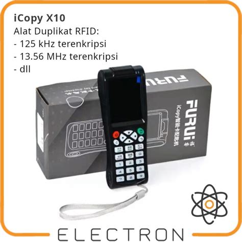Jual Icopy X10 Rfid Nfc Copier Duplicator Alat Duplikat Kartu Akses Nfc