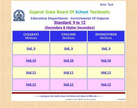 Gseb New Textbook Gcert Textbook