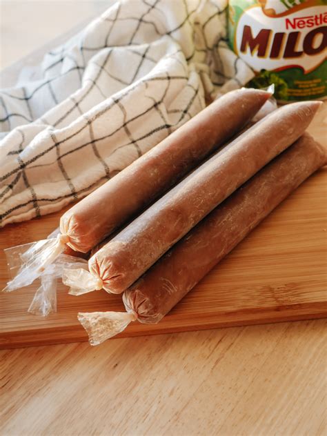 Creamy Milo Ice Candy Chocolate Ice Pops Asia Makes