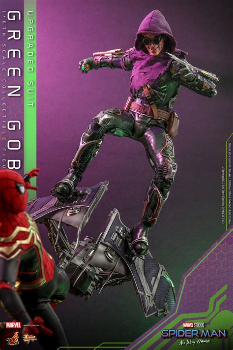 Hot Toys Mms 674 Spider Man No Way Home Green Goblin Upgraded Suit