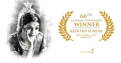 Keerthy Suresh Picks National Awards For Mahanati Studioflicks
