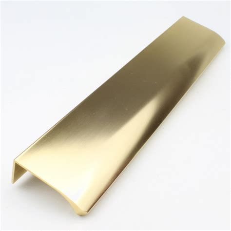 Puxadore Em Perfil Christien Latão 192 Mm Lojadepuxadorespt