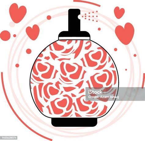 향수병 벡터 아이콘 디자인 발렌타인 데이 기호 사랑과 로맨스 기호 우정과 사랑 병 스톡 일러스트 여성 향수 선물 개념 감정에 대한 스톡 벡터 아트 및 기타 이미지 Istock