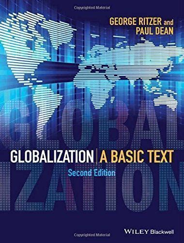 Globalization A Basic Text 2nd Edition Twin Sea Star