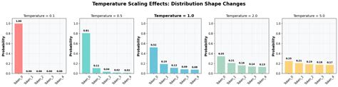 Temperature Scaling In Softmax Controlling Randomness In Language