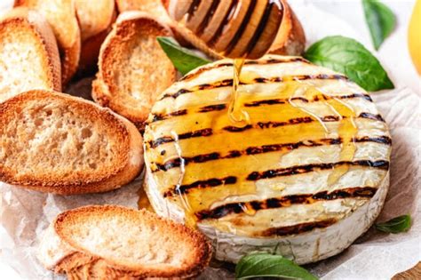 Grilled Brie With Peaches Two Peas And Their Pod
