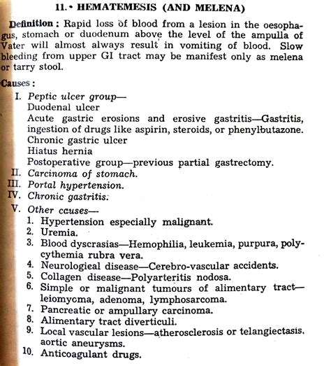 Solution Hematemesis And Melena Definition Causes Investigation Of A