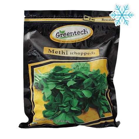 Greentech 340g Frozen Methi Chopped Jamoona