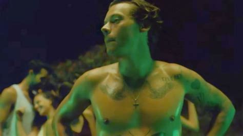 Harry Styles Sexy Screenshots From The ‘lights Up Video Will Make