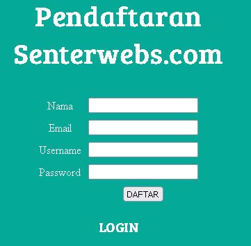 Membuat Login Logout Dan Sign Up Dengan Php Mysqli