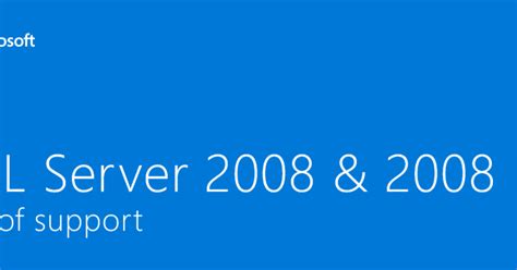 Einde Ondersteuning Sql Server 2008 R2 Moet Ik Mij Zorgen Maken Quexcel Nl