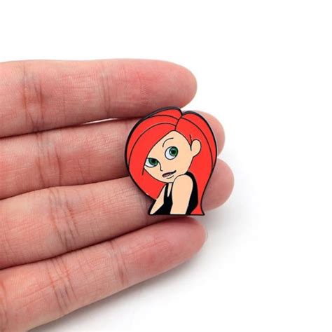 Kim Possible Pin Kim Possible Kim Possible Superhero Etsy