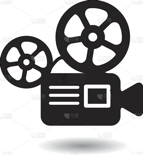 电影放映机图标