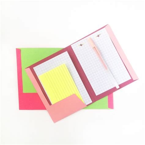 Stationery Mini Folder Diy