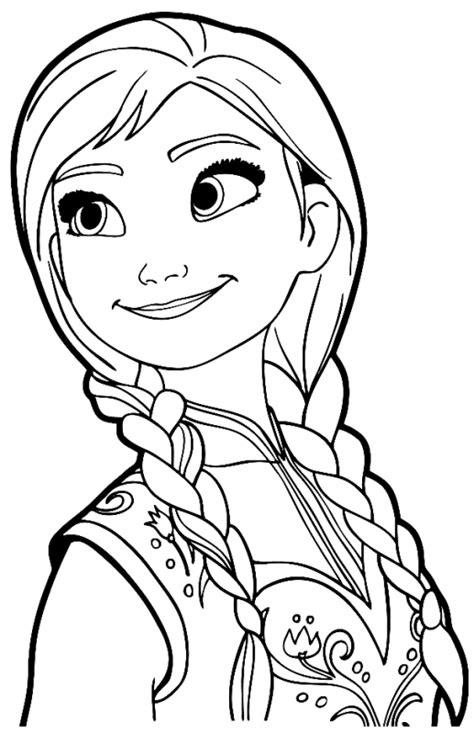 50 نقاشی ساده، آسان و بسیار جذاب السا و آنا برای رنگ آمیزی