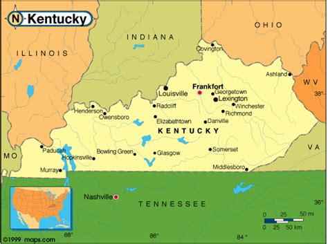 County Map Kentucky Map